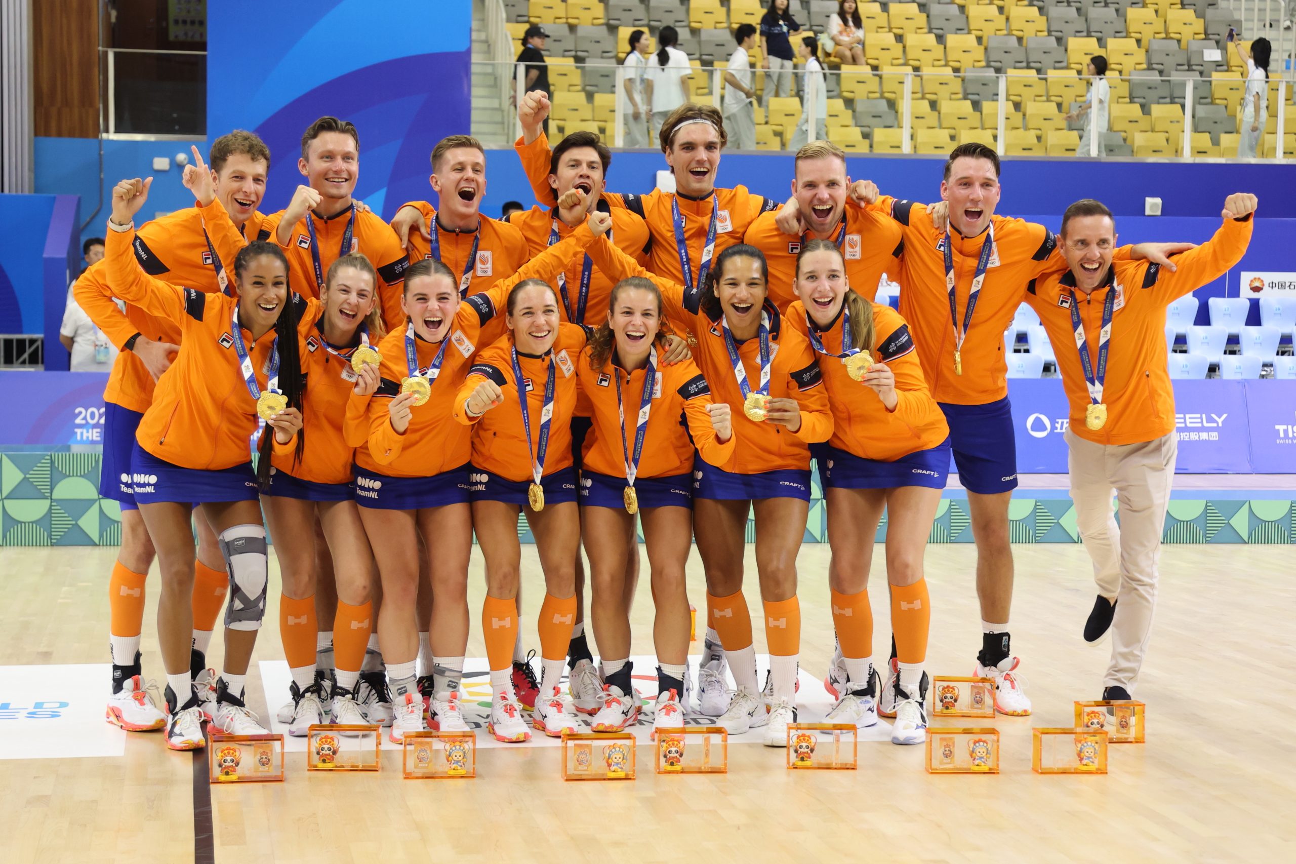 TeamNL Korfbal pakt World Games-goud in Chengdu - Korfbal - Fans